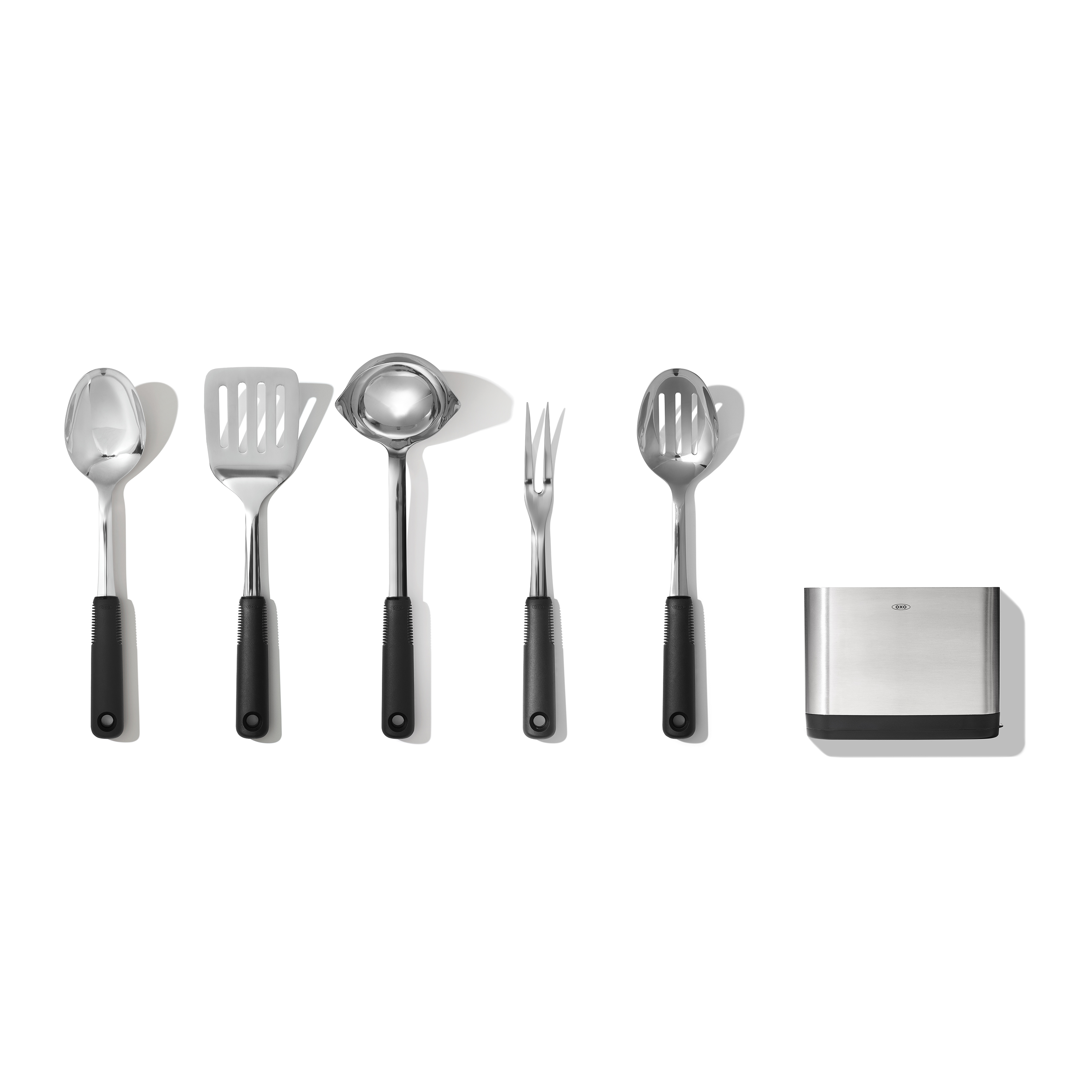 Oxo Set De 6 Utensilios De Cocina De Acero Inoxidable 11329800 Ambitec 