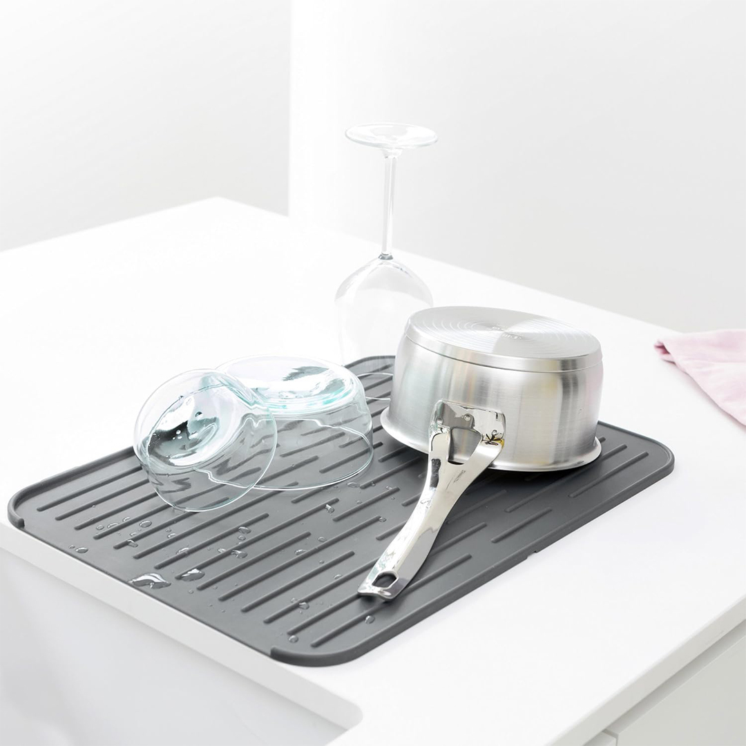 Brabantia - Escurridor de Platos Gris 44x32cm - 117442