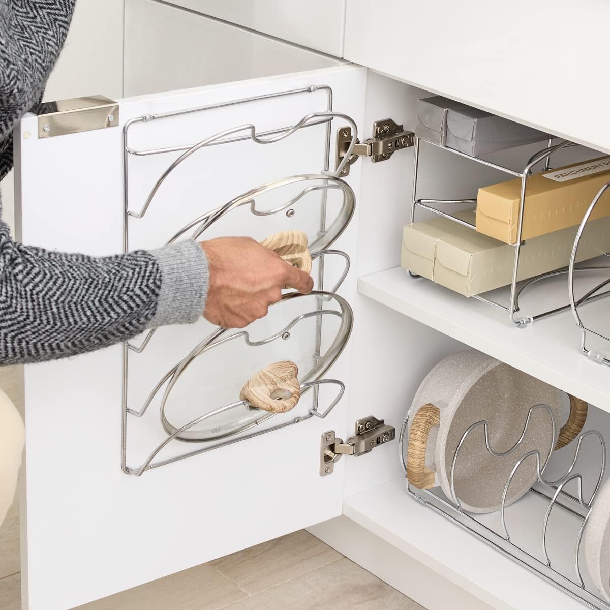 Interdesign - Porta Tapas Acero - 48580