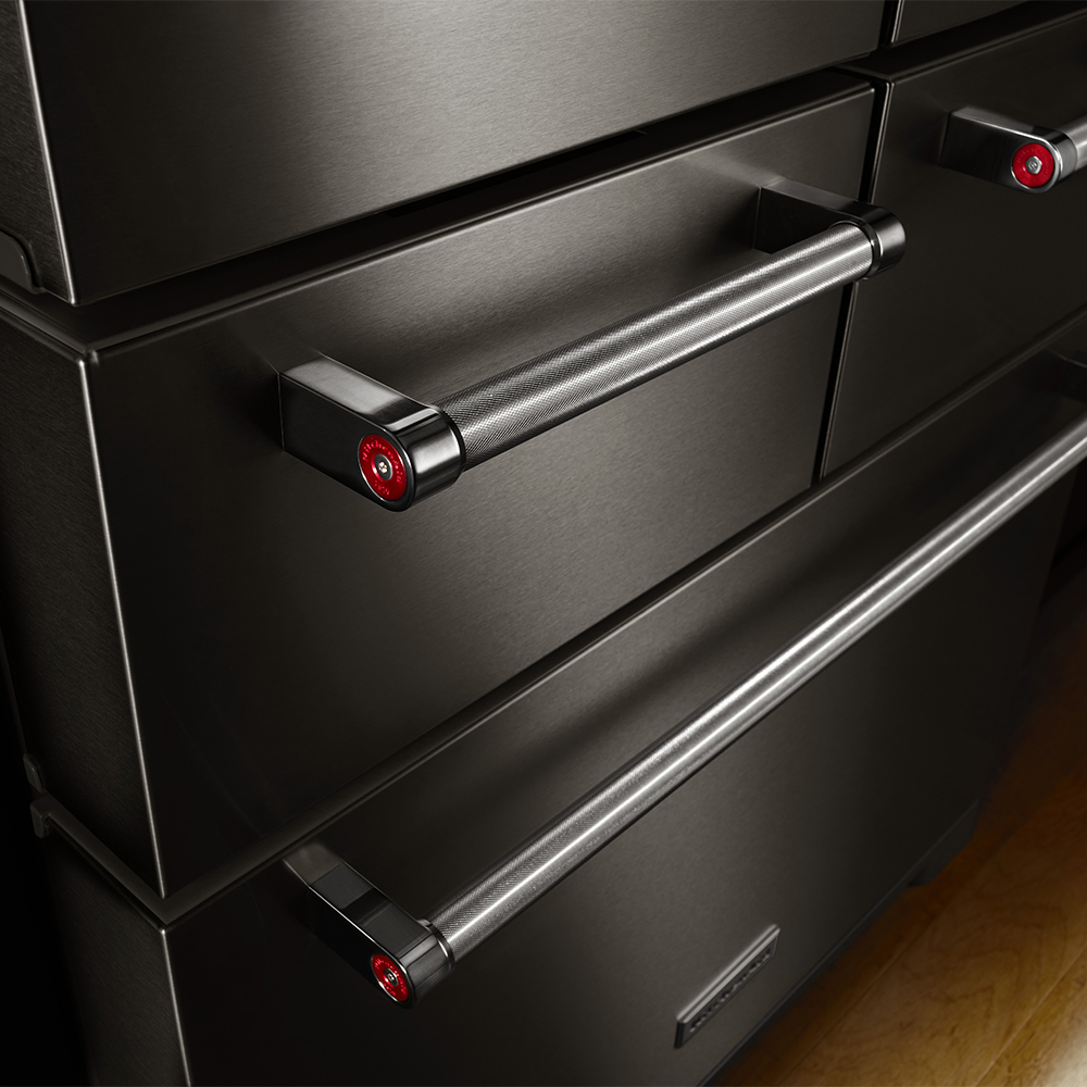 KitchenAid - Refrigeradora 25.8 PCU 36" - KRMF706EBS