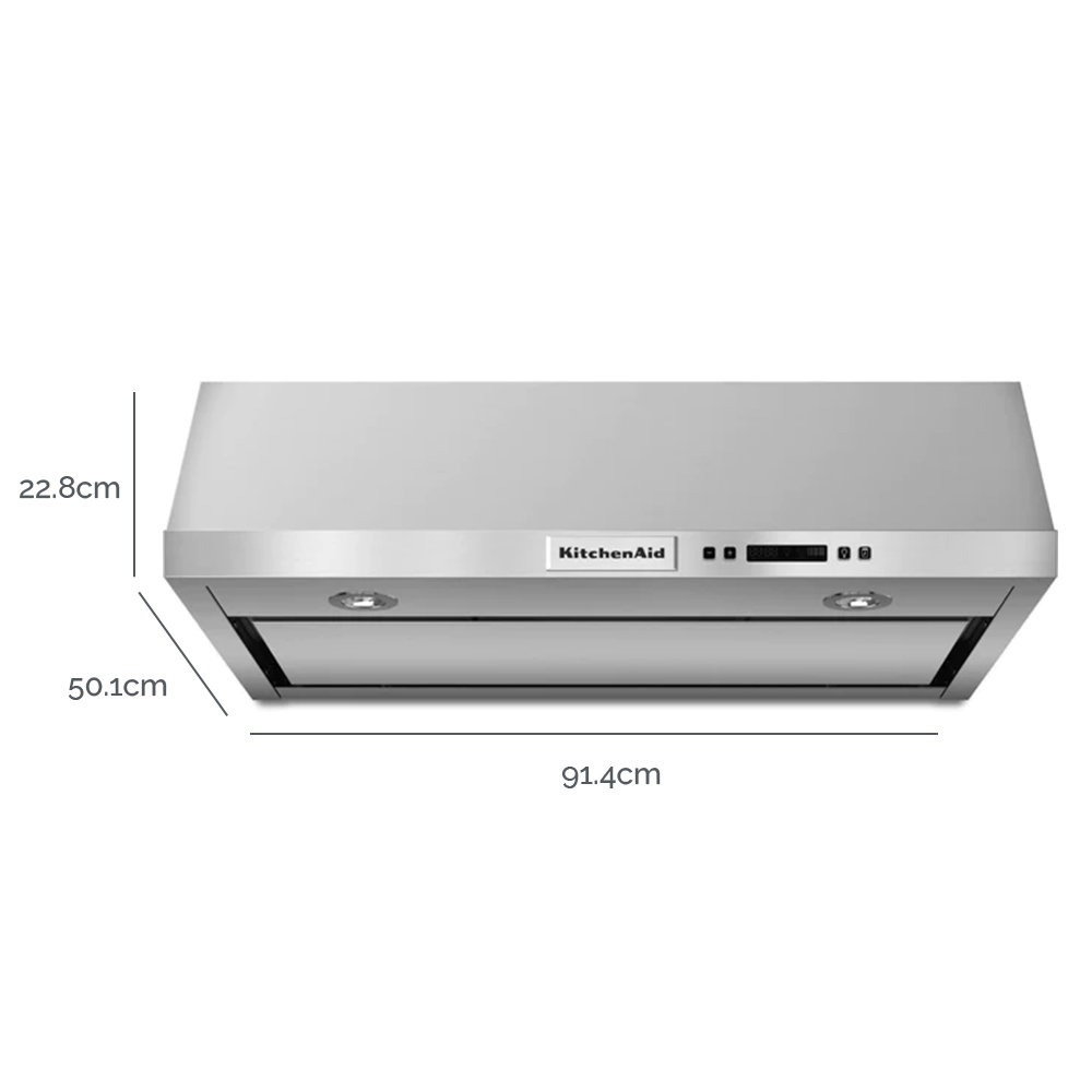 KITCHENAID - EXTRACTOR DE GRASA 36 KITCHENAID KVUB606DSS - KVUB606DSS ...