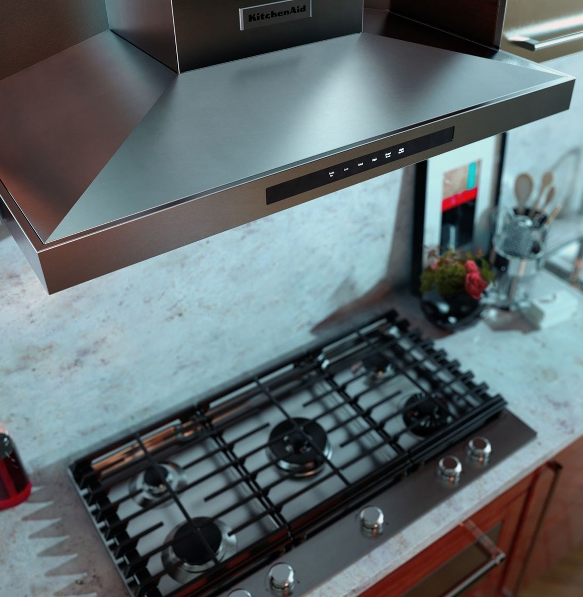 KITCHENAID - CAMPANA PARED 30 PLG KITCHENAID 1AÑO - KVWB600DSS | Ambitec