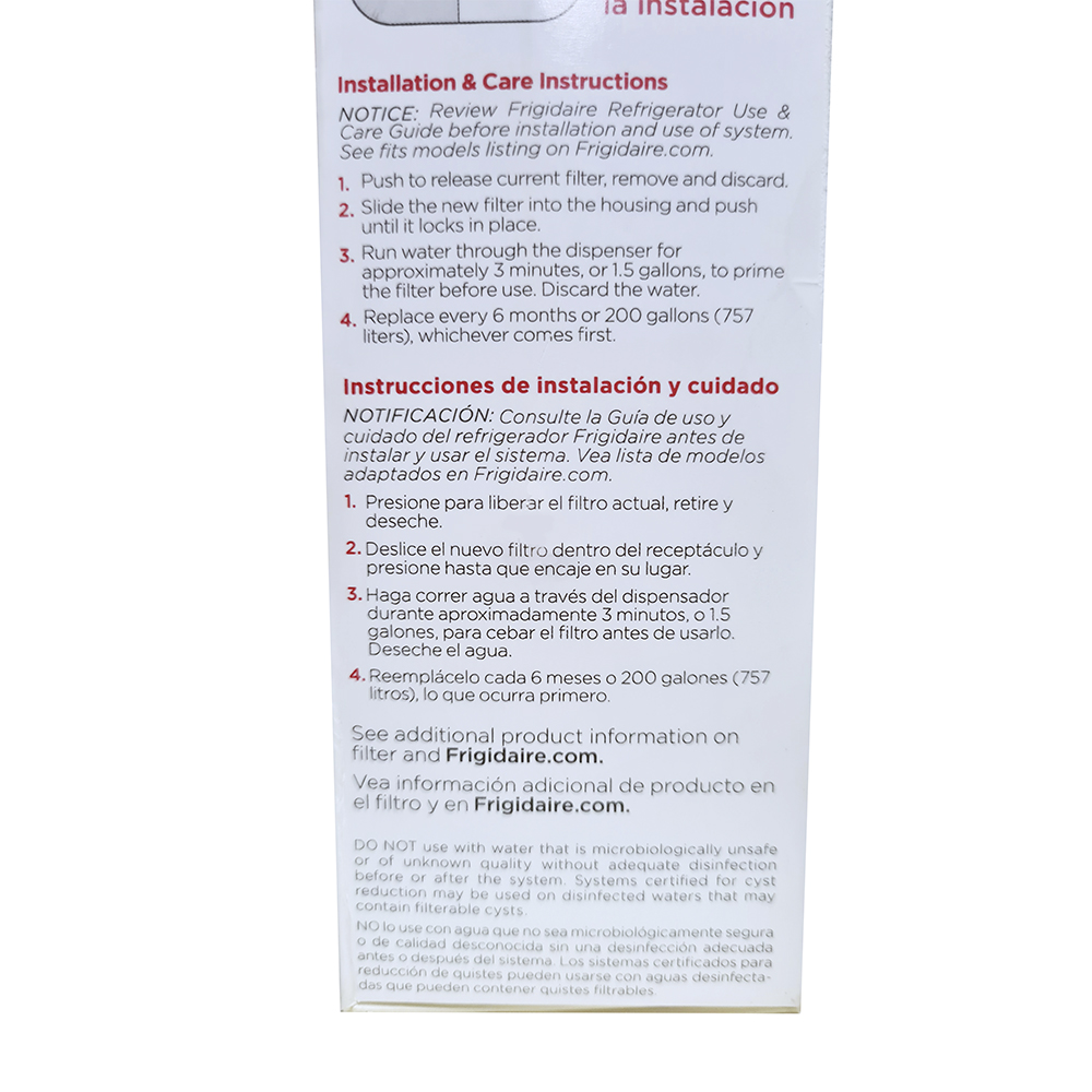 Frigidaire - Filtro para Refrigeradora WFCB - REF00233 | Ambitec