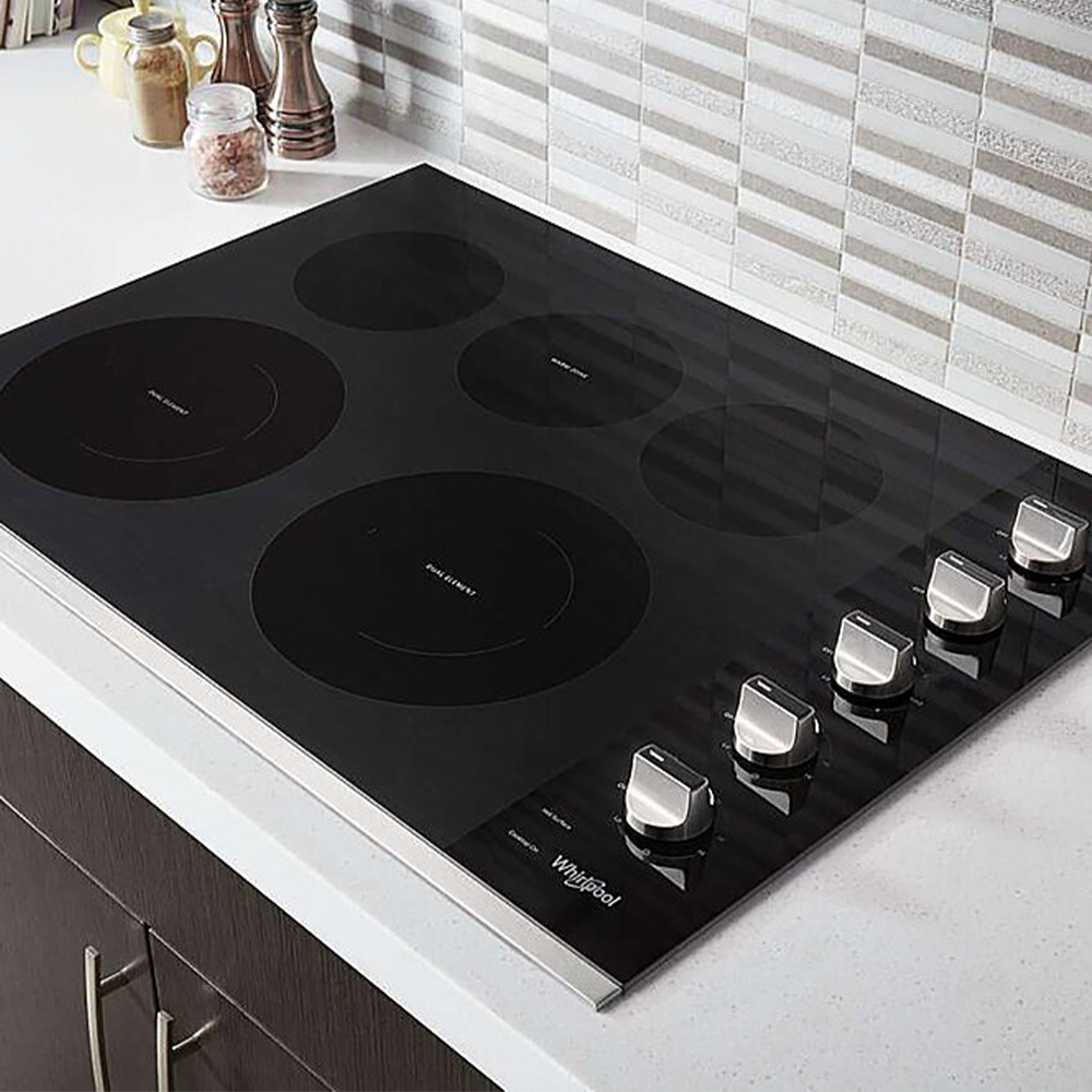 Whirlpool - Plantilla Eléctrica 30" - WCE77US0HS