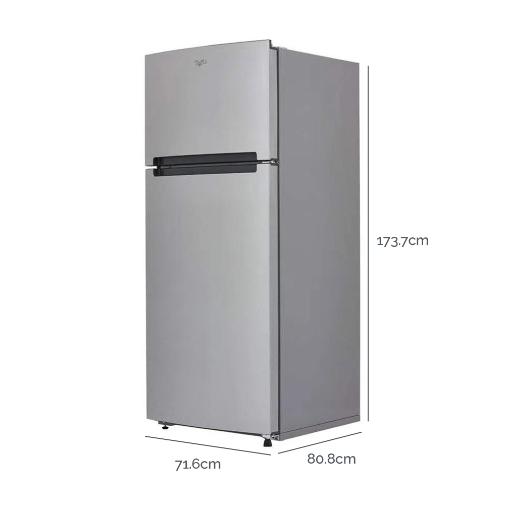 WHIRLPOOL - REFRIGERADORA TM 18cu TM INOX WHIRLPOOL 1 AÑO - WT1818A ...