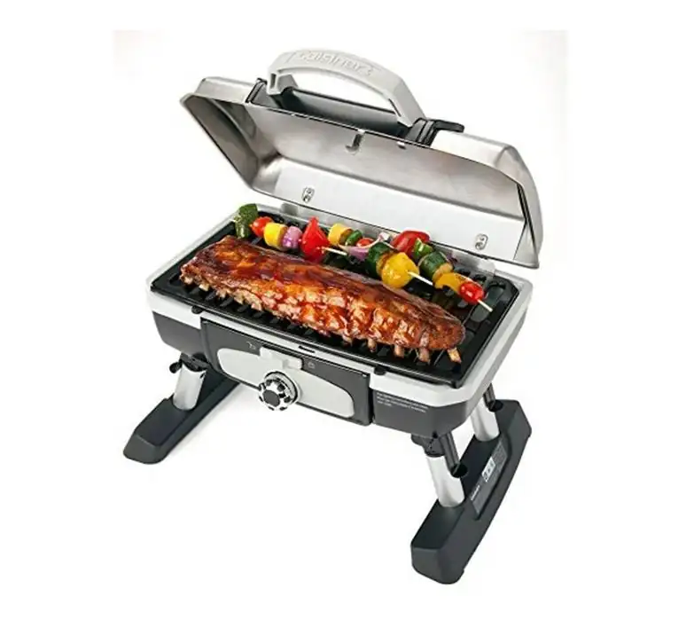 CUISINART - PARRILLA DE GAS PORTATIL CUISINART INOX 1A - CGG-180TS ...